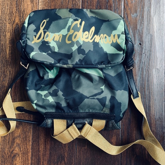 Sam Edelman | Bags | Sam Edelman Camo Backpack | Poshmark